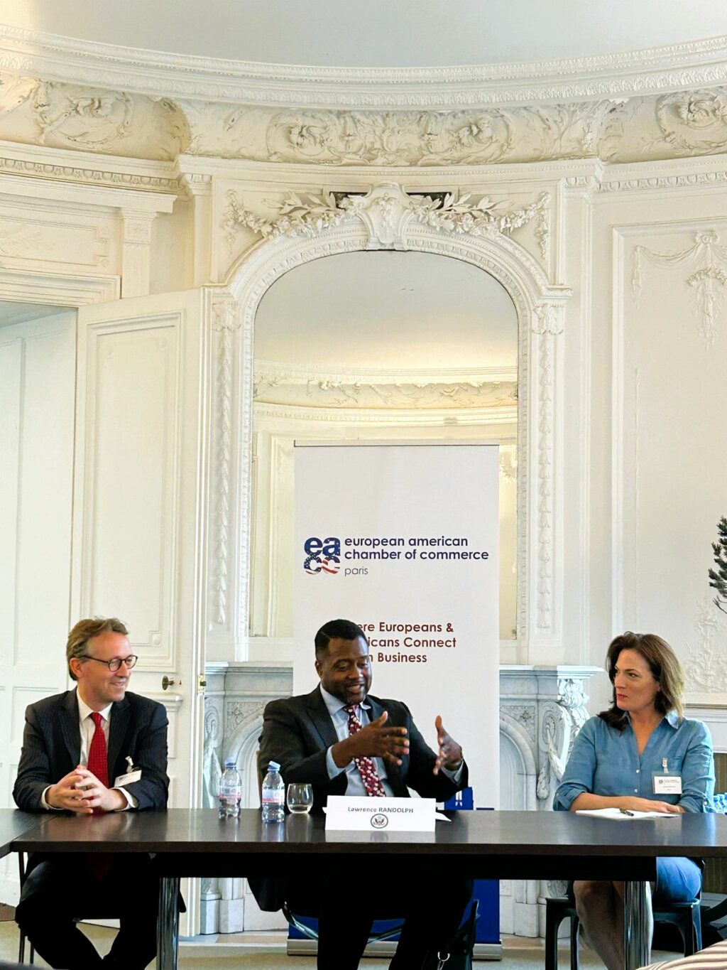 Breakfast Exchange with Lawrence Randolph, New Minister Counselor of ...